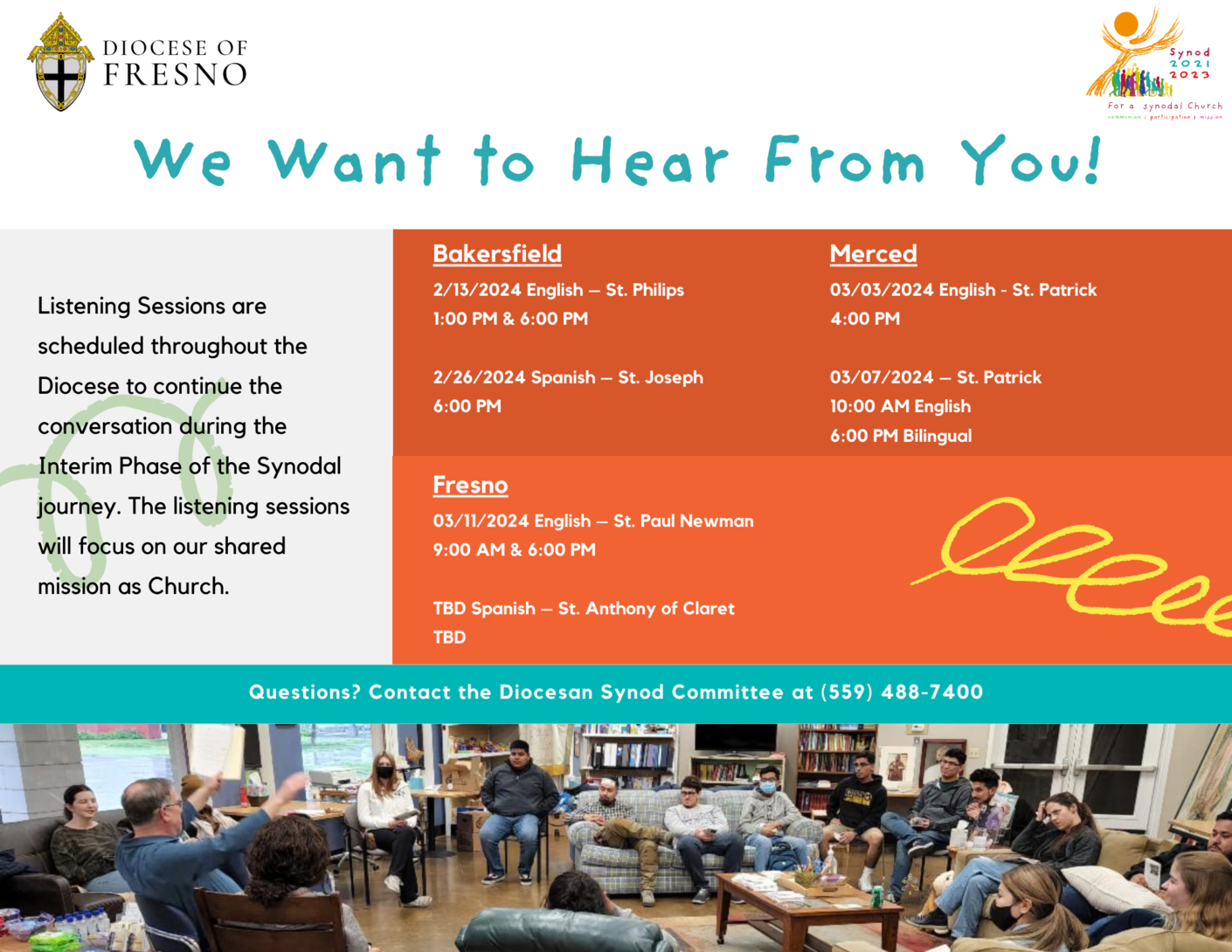 Synod For a Synodal Church | St. Paul Catholic Newman Center