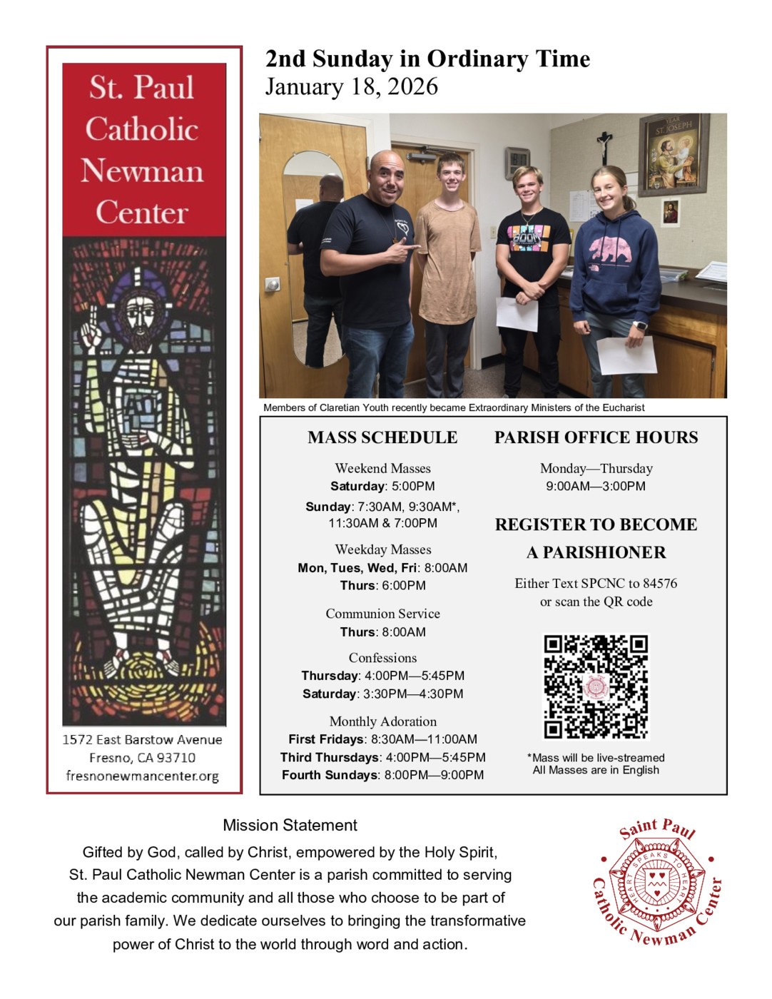 peace of christ parish bulletin